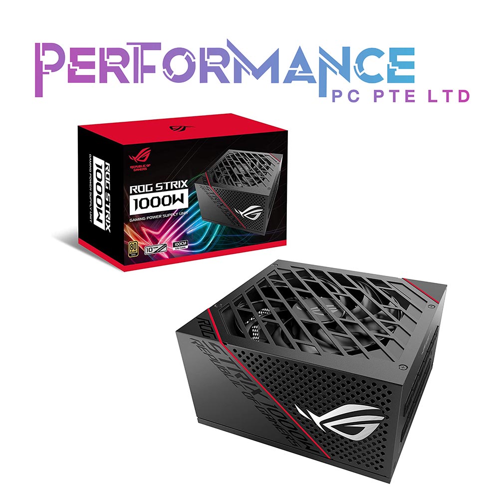 ASUS ROG STRIX 1000G 1000W Gold PSU, Power Supply ROG heatsinks (10 ...