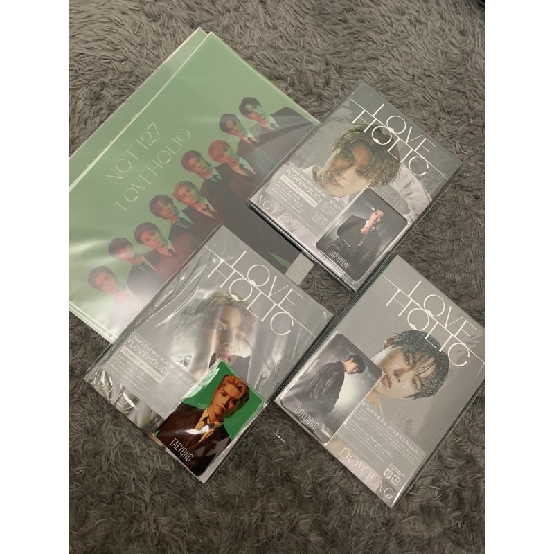 - ALBUM NCT 127 LOVEHOLIC COVER DOYOUNG, JAEHYUN, TAEYONG + BENEFIT A4 ...
