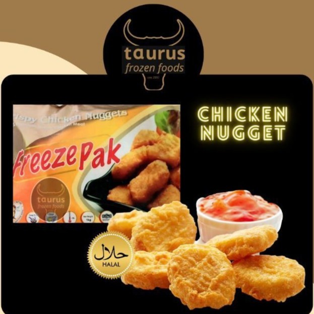 [Taurus] FreezePak Crispy Chicken Nuggets 1kg Halal | Shopee Singapore