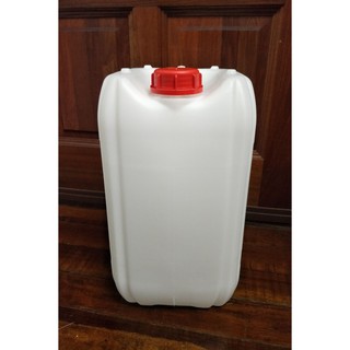 [new] 25l 25 liter jerry can, plastic bottle, hdpe container, water tank, tong air drum, bekas ...