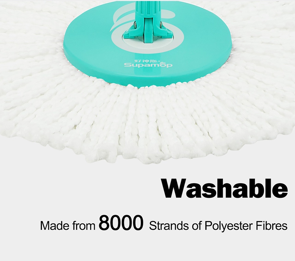 [SupaMop] Trendy S220 Hand Press Spin Mop Set 1 Year Warranty Free 2 ...