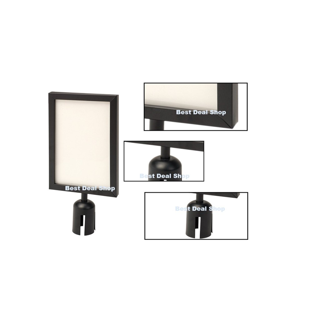 A3 Queue Pole signage attachment | Shopee Singapore