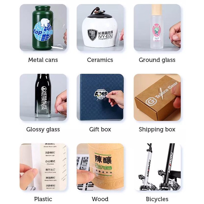 UV Transfer Sticker printing,Stickers, UV stickers, Custom UV Transfer ...