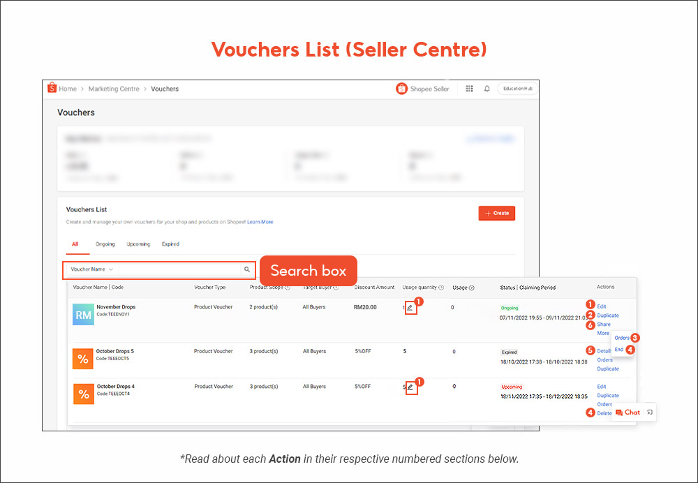 Managing your vouchers | MY Seller Education [Shopee]