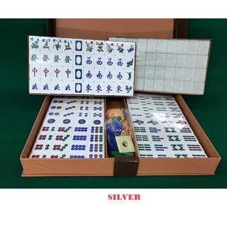 37mm A1 Size Crystal Acrylic Mahjong Set 160 Tiles (A1 Size 37mm /A2 ...