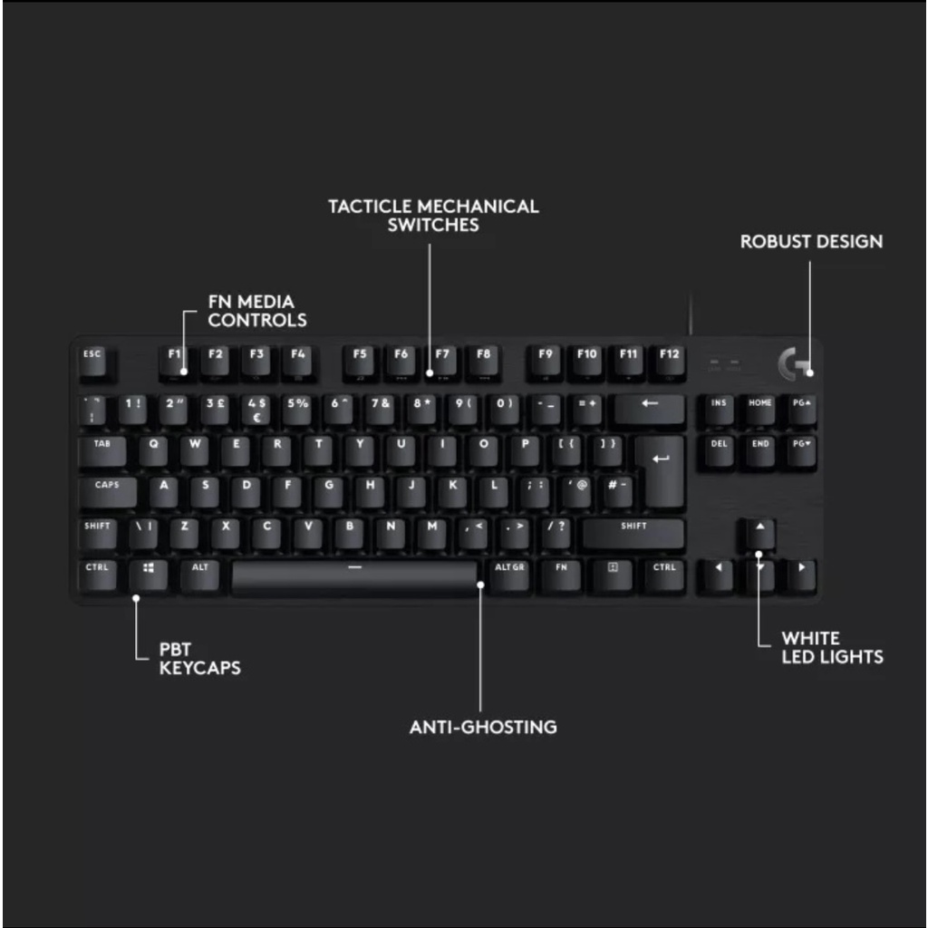 Logitech G413 TKL SE Mechanical Gaming Keyboard - Compact Backlit ... Logitech G413 TKL SE Mechanical Gaming Keyboard - Compact Backlit ...