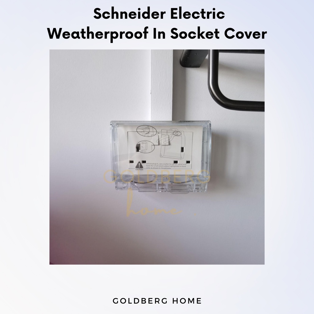 [SG seller] Schneider electric Weatherproof In Socket Cover | 1 Gang 2 ...