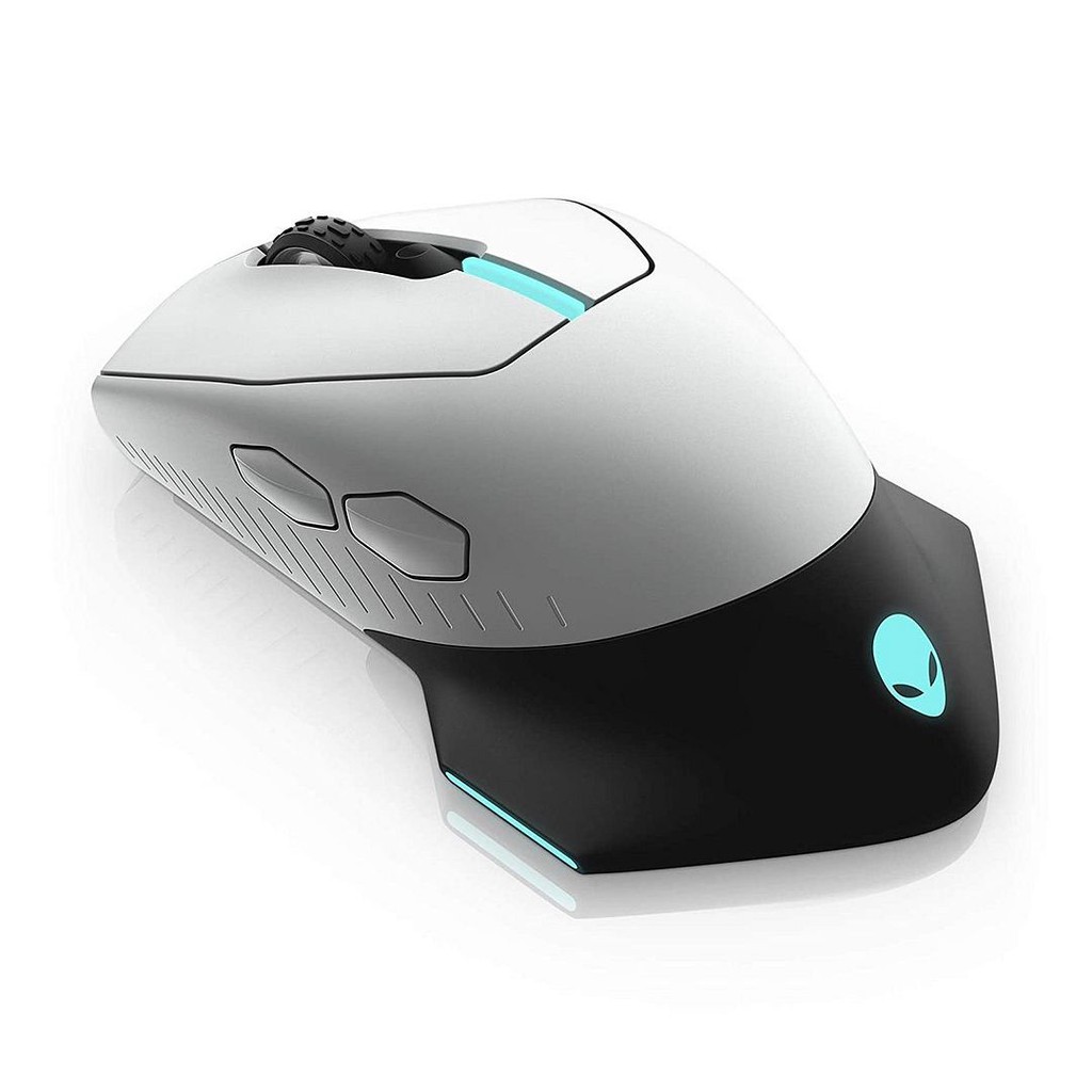 Alienware Gaming Wired+Wireless Mouse 610M ( White ) | Shopee Singapore
