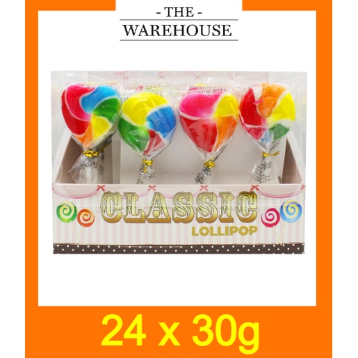 Classic Lollipop - 24 x 30g (Local Stock) | Shopee Singapore