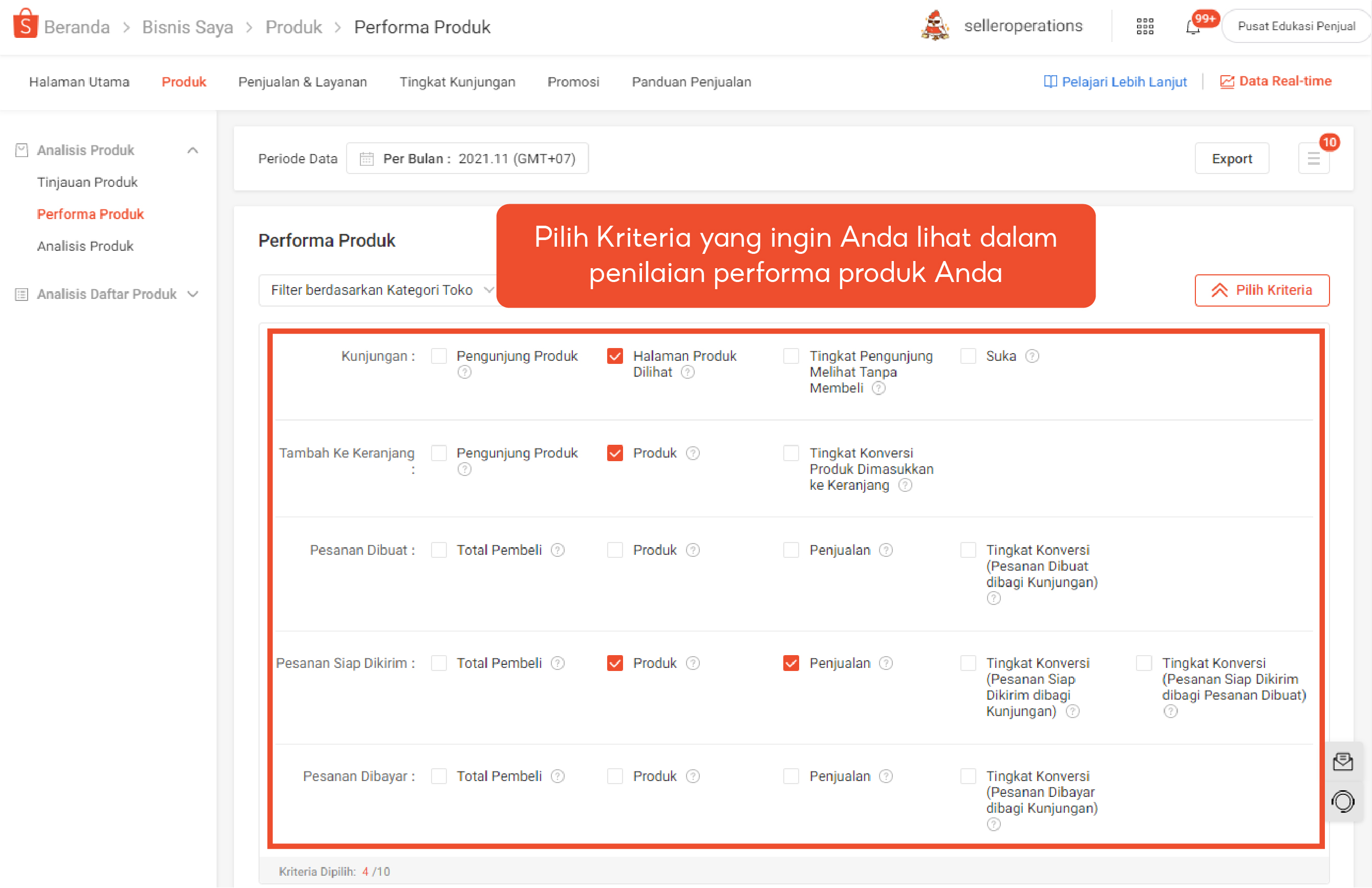Menganalisis performa produk | ID Pusat Edukasi Penjual [Shopee]