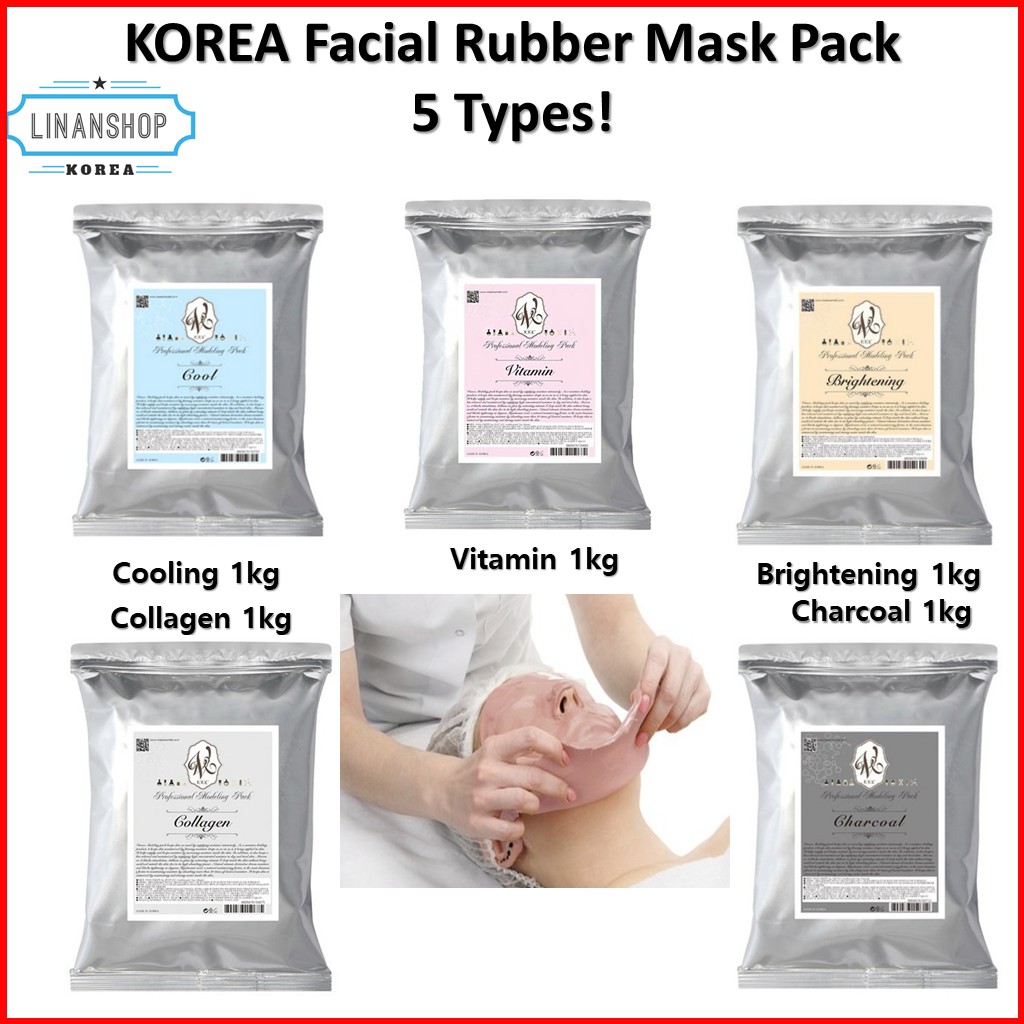 KOREA [Aesthetic & Spa Use] BEST 5 Types VVC Facial Rubber Modeling ...