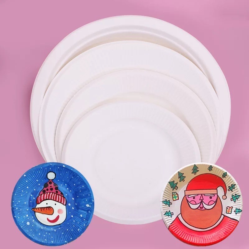 Paper Plate 10pcs/pkt | Shopee Singapore
