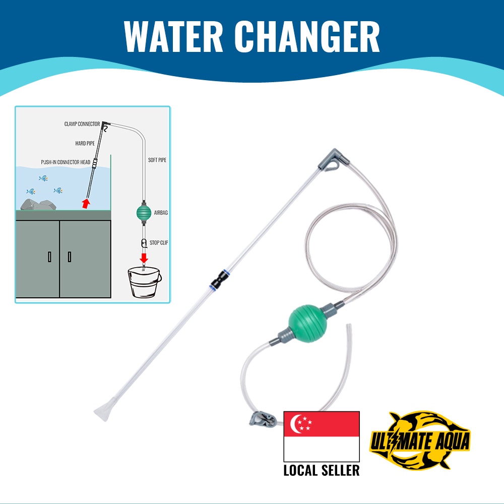 Nepall Aquarium Water Changer, Mini Cleaning Tool With Long Pipe, Handy ...