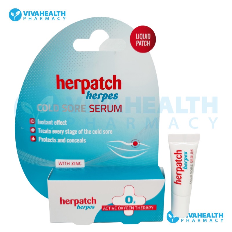 Herpatch - Cold Sore Serum with Zinc 5mL | Shopee Singapore