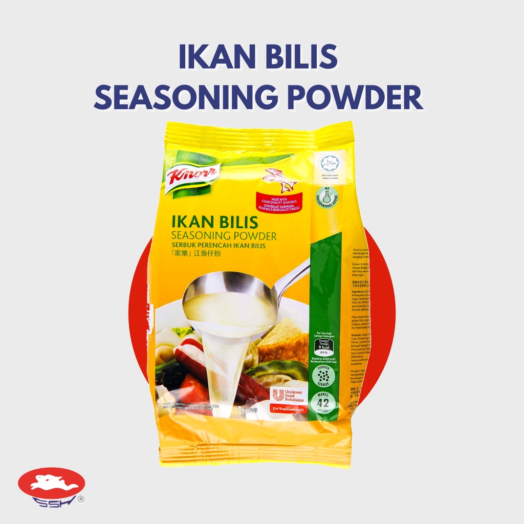 Knorr Ikan Bilis Seasoning Powder ( 1kg ) | Shopee Singapore