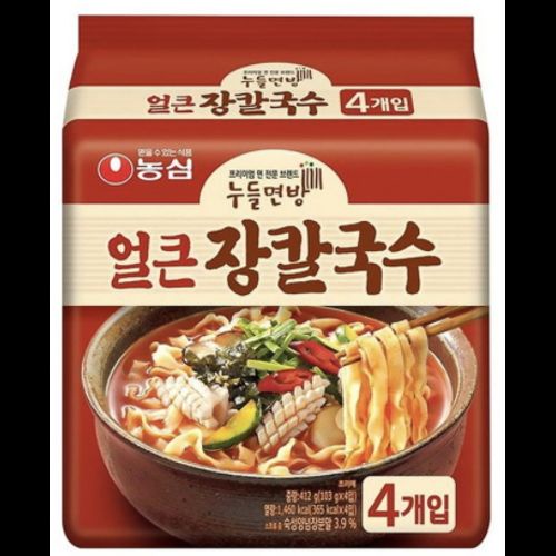 Nongshim Non Frying Kal Guk Su Spicy Noodles 4s 412g [Korean] | Shopee ...