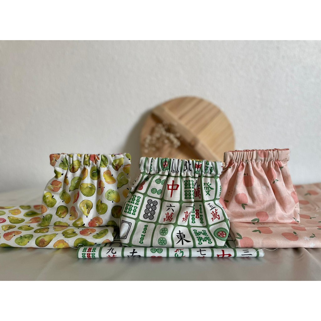 Mahjong Clasp Pouch (Handmade) | Shopee Singapore
