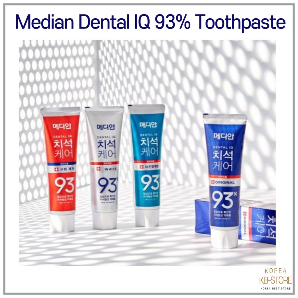 Median Dental IQ 93% Toothpaste 120g | Shopee Singapore
