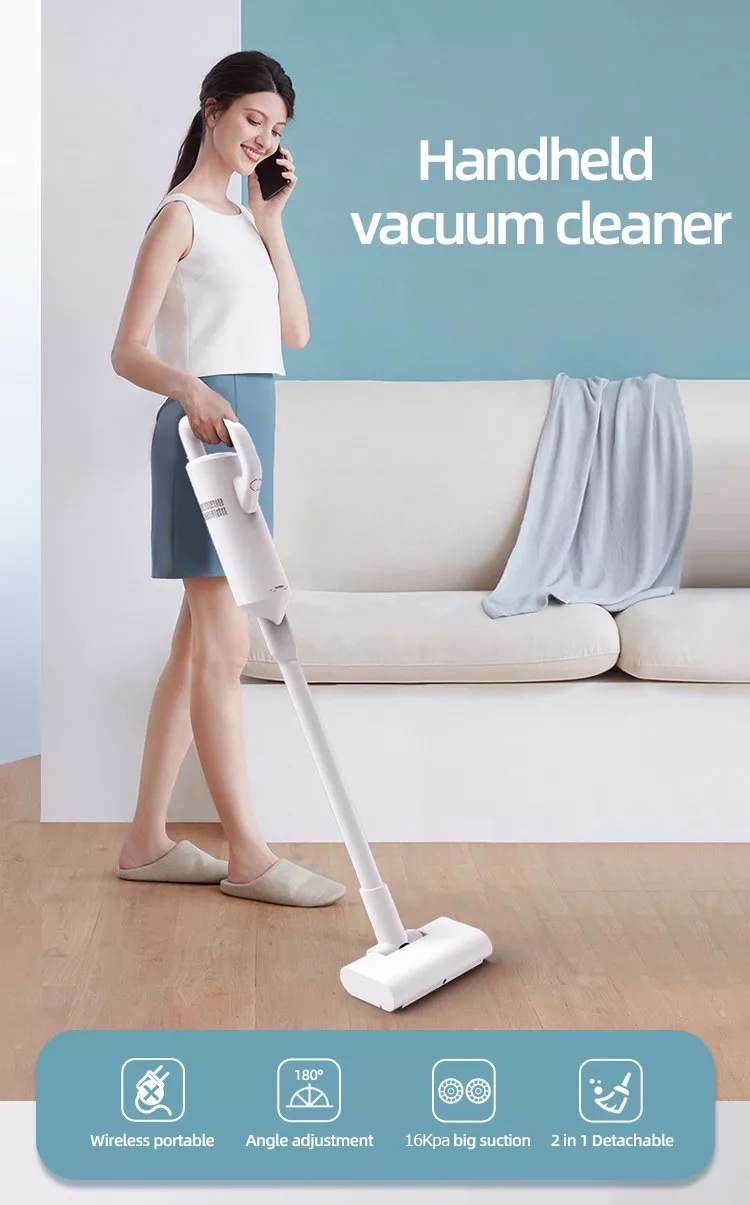 Cordless Vacuum Cleaner. Powerful & Lightweight Wireless Handheld ...