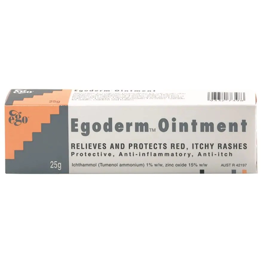 EGODERM Egoderm Ointment (Relieves and Protect Red Itchy Rashes) 25g ...