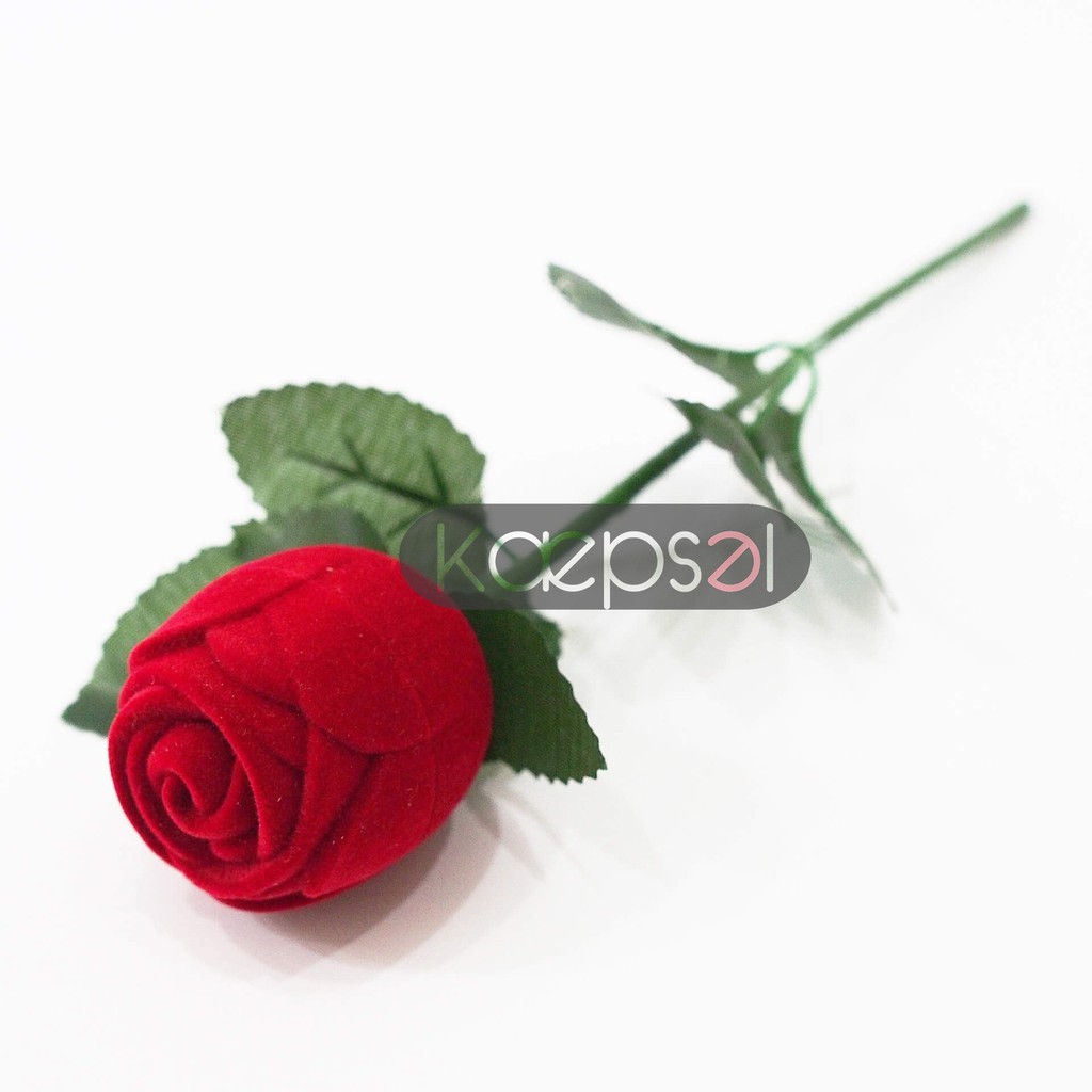 Wedding Proposal / Engagement Ring Box in Rose Shape Design (Rosa Box ...