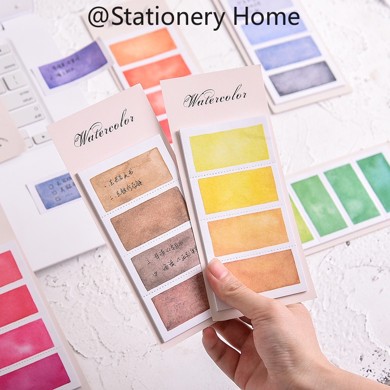 80PCS Colorful Post-it Notes Color Sticky Note Message Memo Paper ...