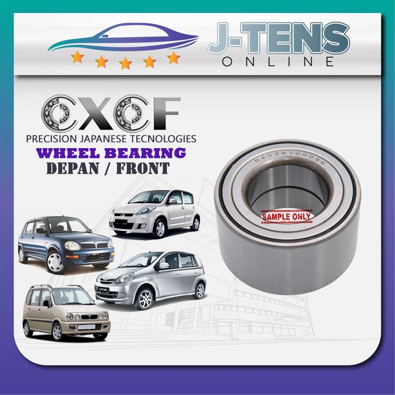 Myvi / Viva / Kelisa / Kenari Front Wheel Bearing / Depan Wheel bearing ...