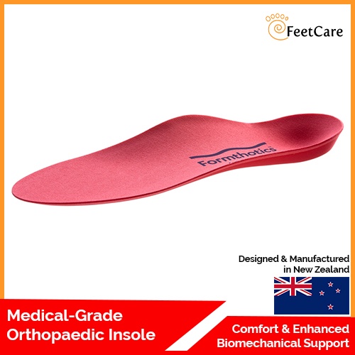 Formthotics Dual Red Density Custom Medical Orthotics Insole | Shoes ...