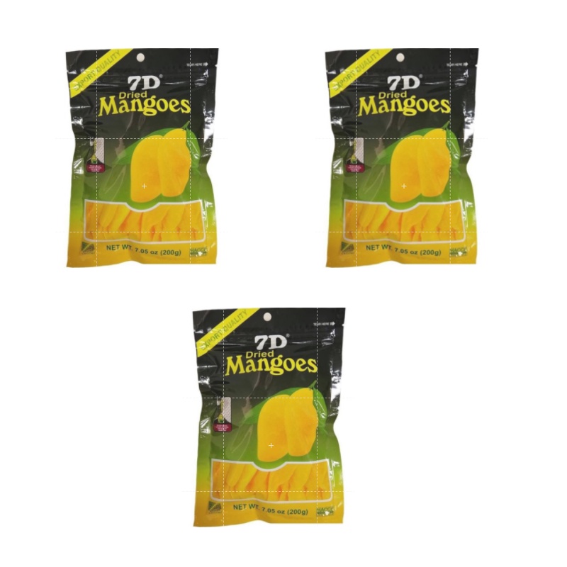 [Bundle of 3] 7D Dried Mango 200G [Philippines] | Shopee Singapore