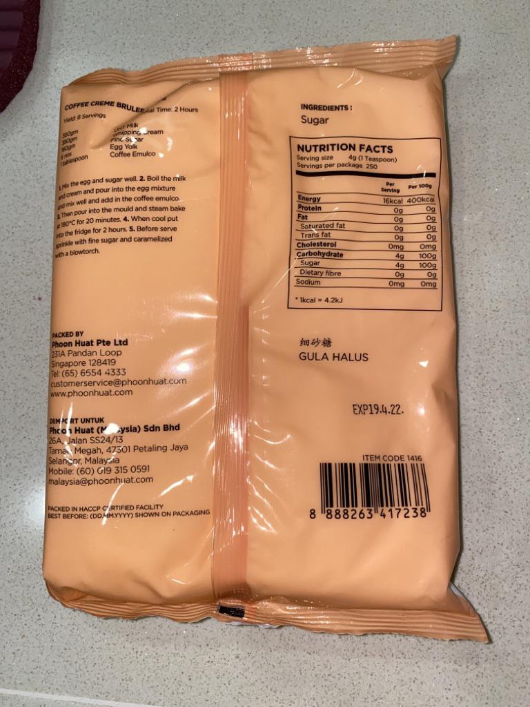 RedMan Fine Sugar 1Kg | Shopee Singapore