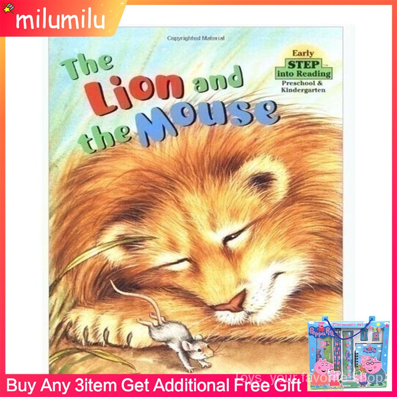 Original Children Popular Books The Lion and The Mouse Colouring ...