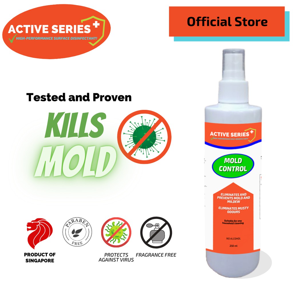 Active Mold Control 250ml Spray - Mold Remover suitable for concrete ...
