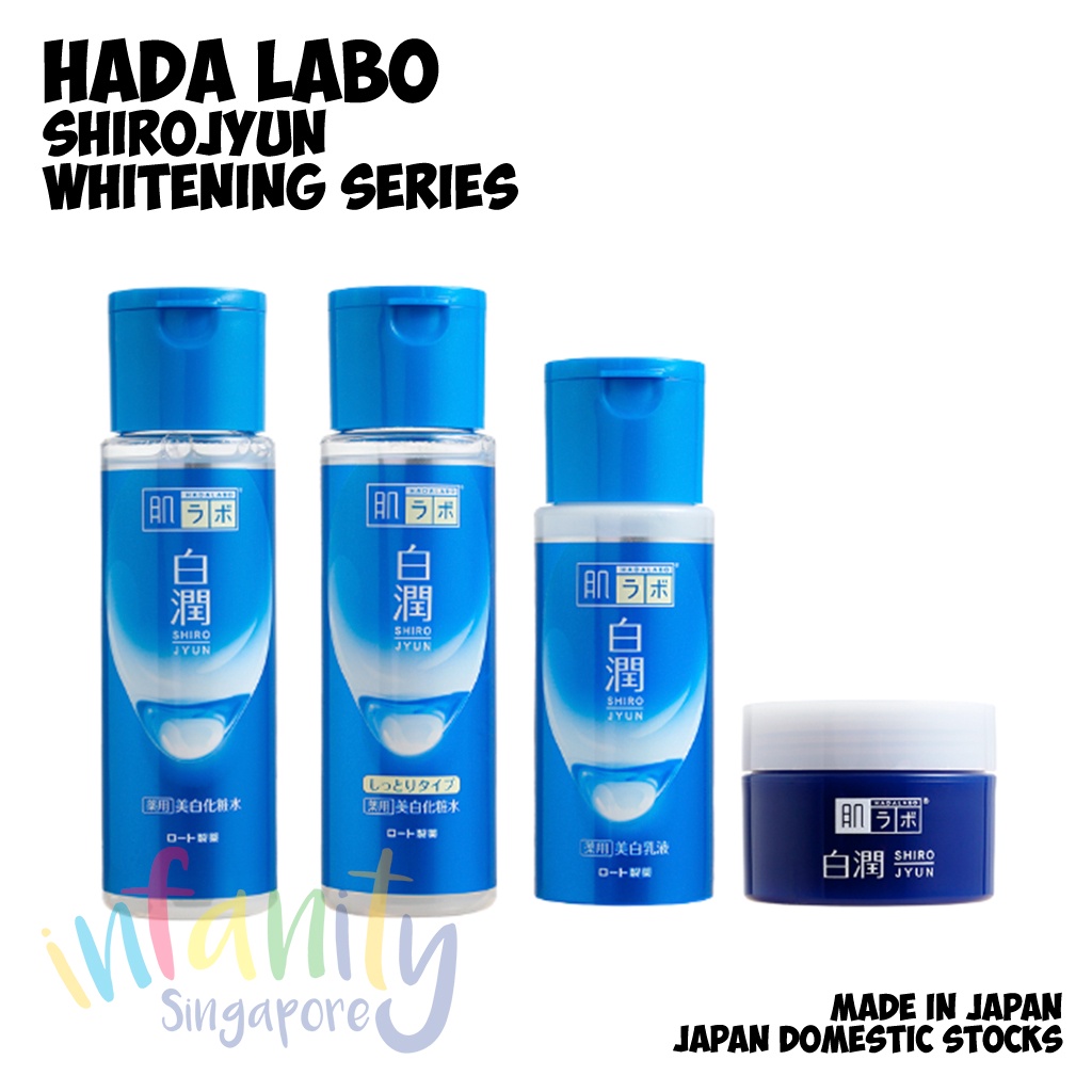 HADA LABO Shirojyun Whitening Series | Shopee Singapore