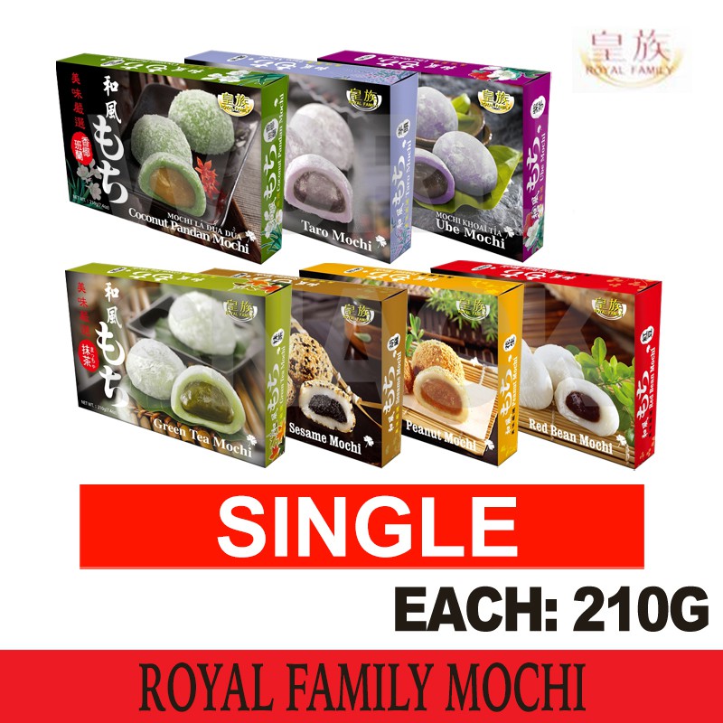 Royal Family Assorted Box Mochi [1 Box][Each: 210g] | Shopee Singapore