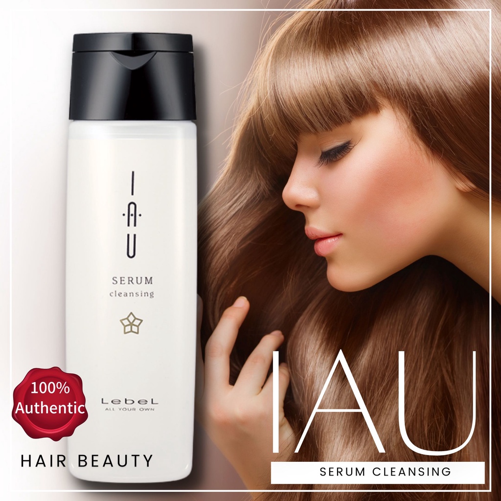 Lebel IAU Serum Cleansing Shampoo 200ml /600ml 100% Authentic Direct ...