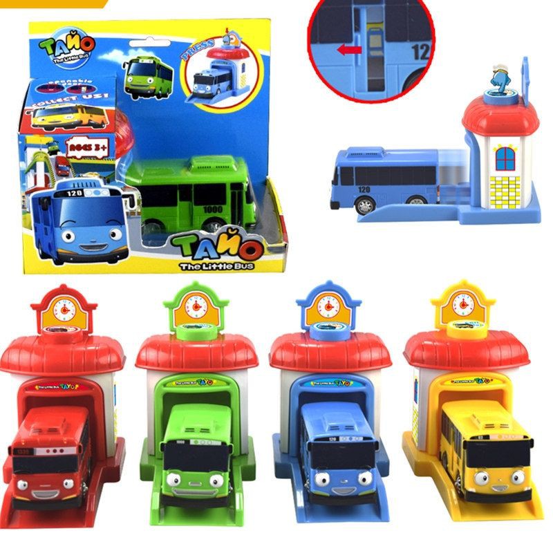 Tayo Bus Cartoon Pull Back TAYO Little Bus Toy | Shopee Singapore