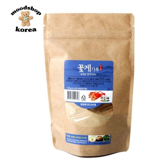crab powder 100g natural healthy cooking ingredient food Korea dried ...