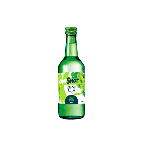 Oneshot Green Grape Soju 360Ml [Korean] | Shopee Singapore