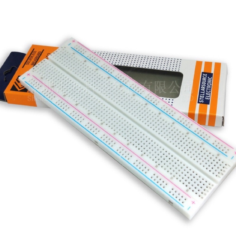 Breadboard 830 Hole Circuit Experiment Board Bread Version | Shopee ...