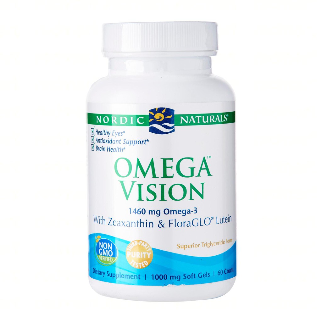 Nordic Naturals Omega Vision 60 Softgels | Shopee Singapore