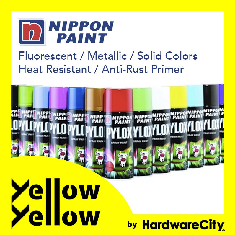 Nippon Paint Pylox Colours Spray Paint Special Colors | Shopee Singapore