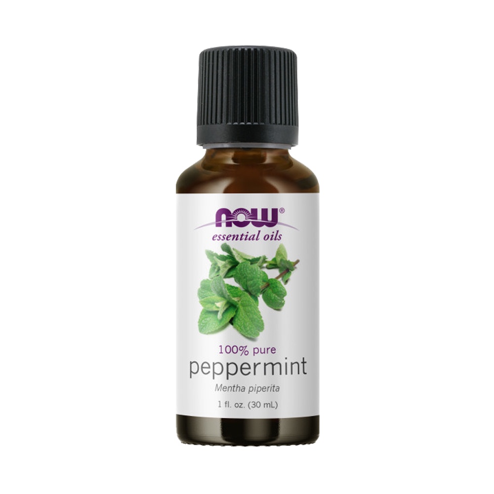 NOW Essential Oils, Peppermint Oil, Invigorating Aromatherapy Scent ...