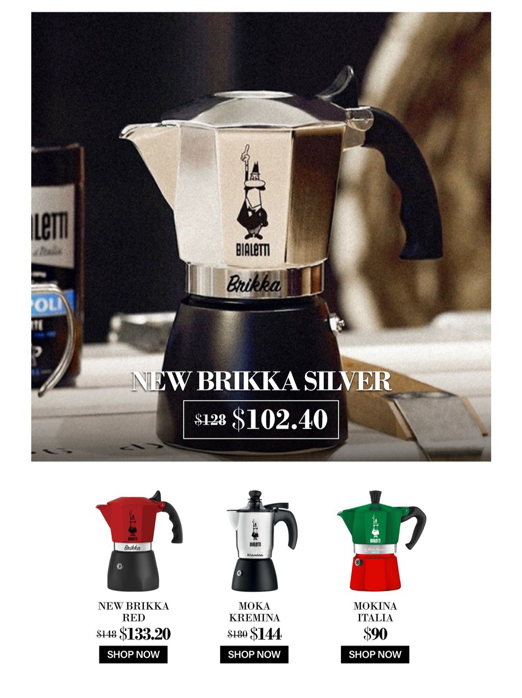 Bialetti Official Store, Online Shop | Shopee Singapore