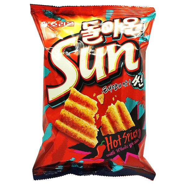 ORION Korean Snack Sun Chip Hot Spicy 80g | Shopee Singapore