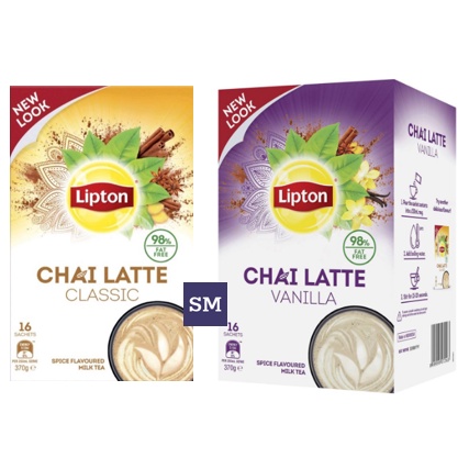 Lipton Chai Vanilla Classic Latte Spice Flavored Milk Tea | Shopee ...