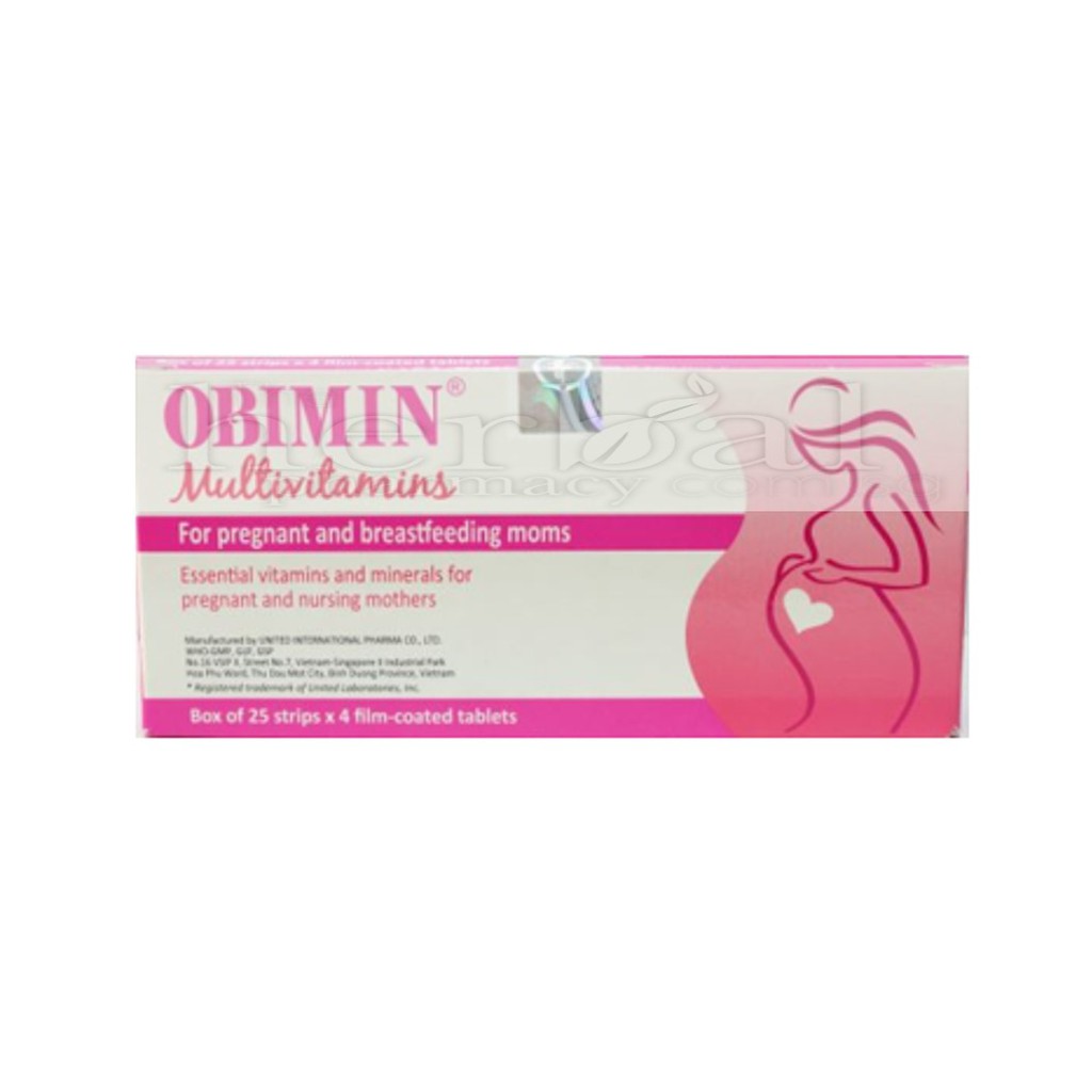 Obimin Multivitamins Tablets 100s | Shopee Singapore