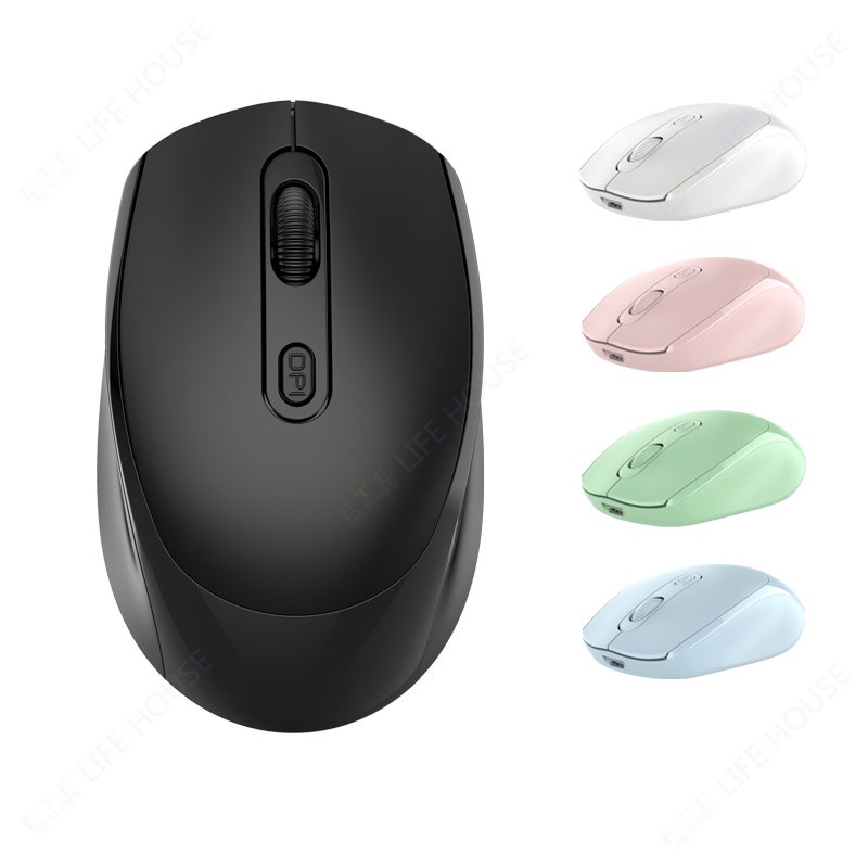 Wireless Mouse Bluetooth Mouse Rechargable Silent Mice for PC/Laptop ...