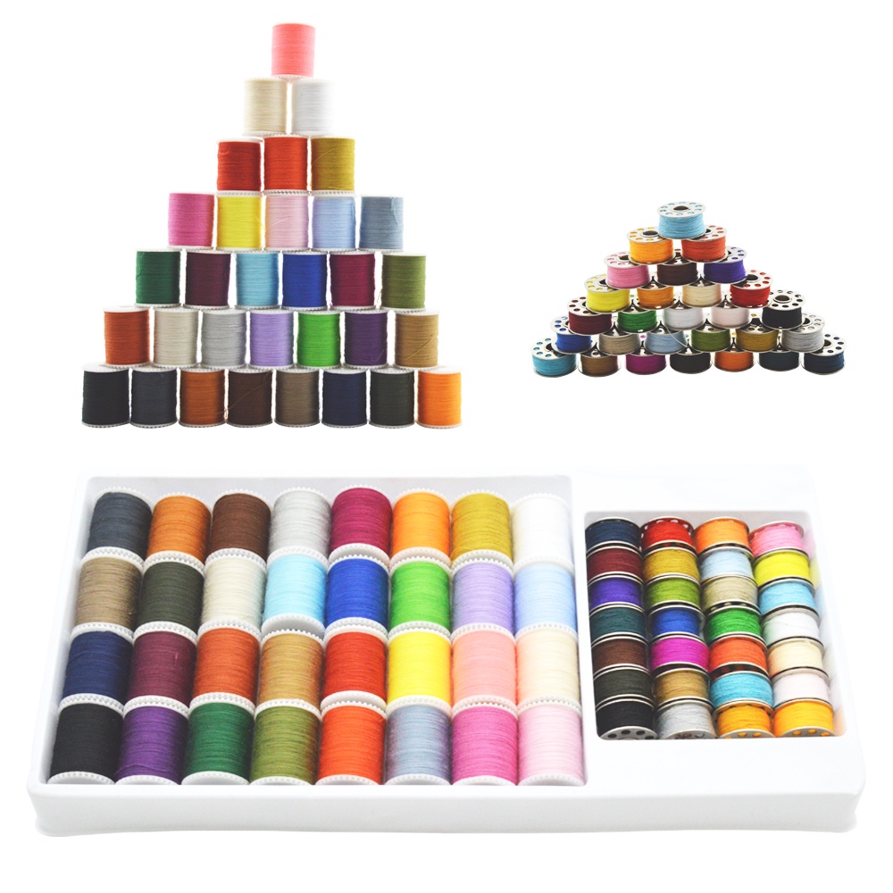 Household sewing machine color thread bottom thread combination set ...