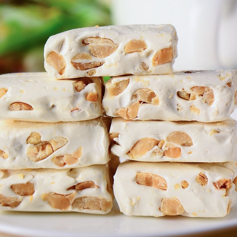 100g / 500g / 1000g / 1500g / Nougat Candy / Ready Stock Nougat Flavor ...