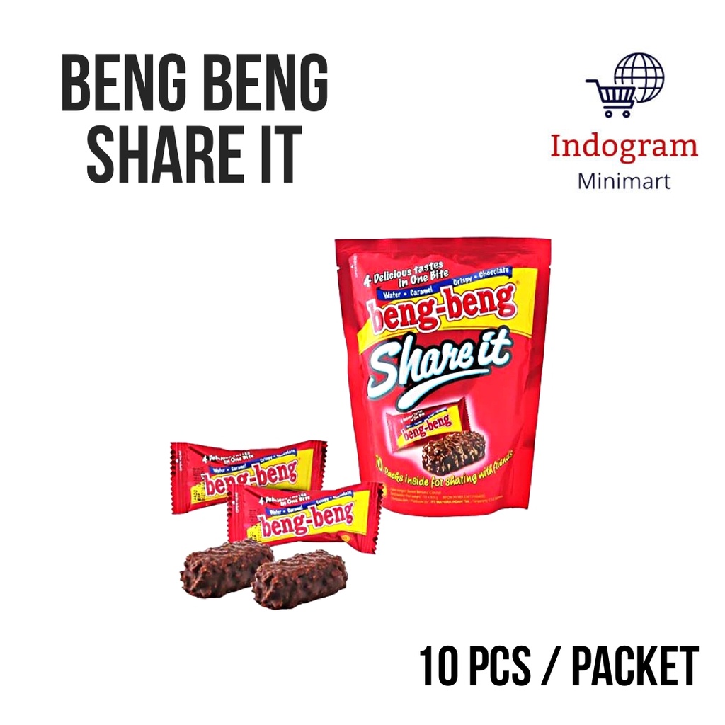 Beng Beng Share It Chocolate Wafer (10 pcs/ pack) | Shopee Singapore